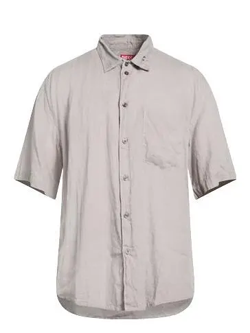 DIESEL Shirt Size Linen - Grey