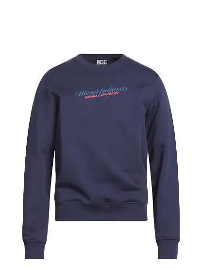 Diesel Cotton And Elastane Sweatshirt - Navy