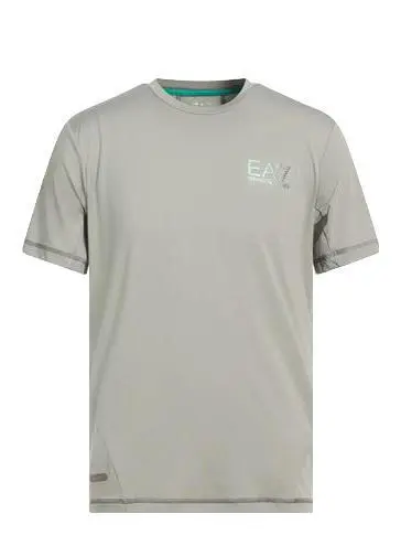 EA7 T-shirt Size Polyester, Elastane - Grey
