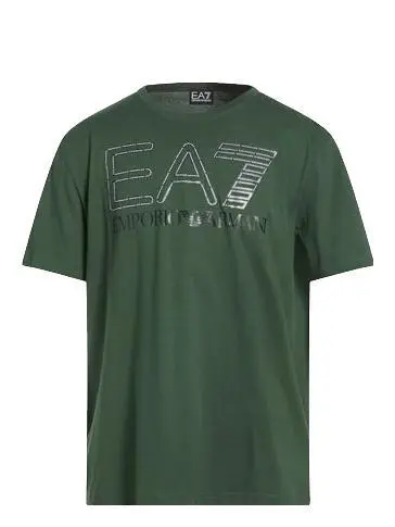 EA7 T-shirt Size Cotton - Green