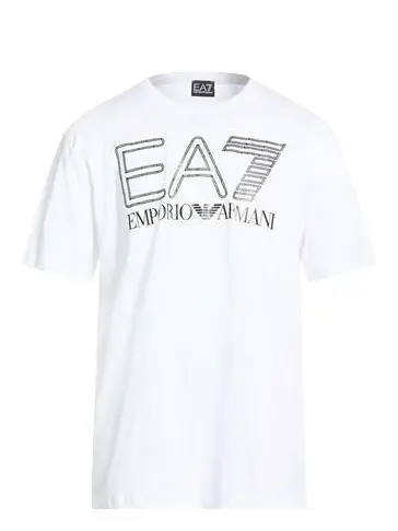 EA7 T-shirt Size Cotton - White