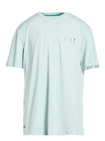 EA7 T-shirt Size Polyester, Elastane - Blue