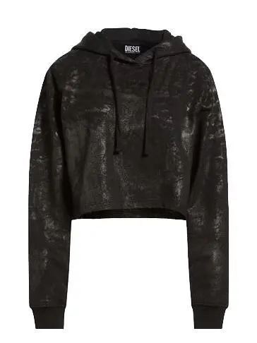 DIESEL® Sweatshirt With Hood - Black