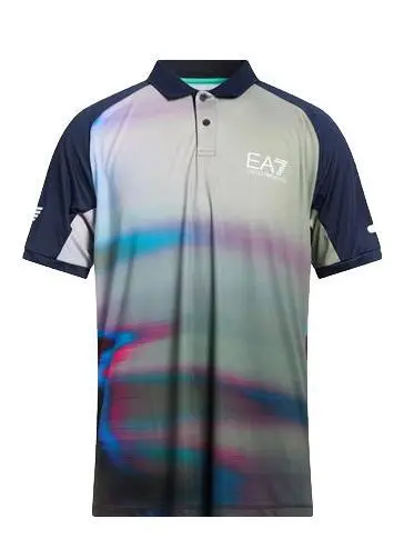 EA7 Polo Shirt Size Polyester - Sage Green