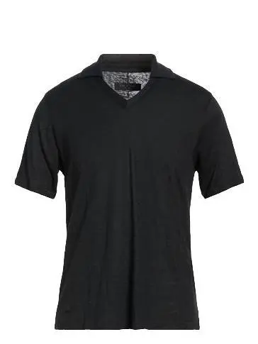 Rag & Bone Polo Shirt Size Linen - Black