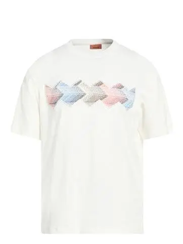 Missoni T-shirt Midnight Size Cotton, Polyamide - White