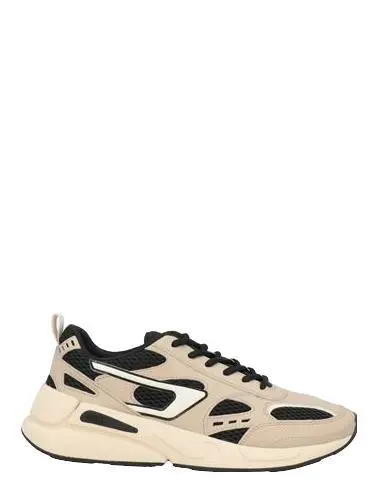 DIESEL® Low-top Sneakers With Logo - Beige