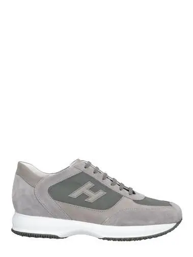 Hogan Low-top Leather Sneakers - Grey