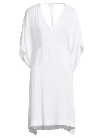 EA7 Viscose Mini Dress - White