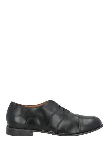 Moma Lace-up Leather Oxfords - Black