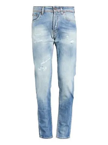 LIU •JO MAN Cotton-elastane Jeans - Blue