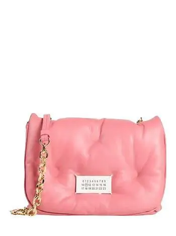 MAISON MARGIELA Cross-body Bag In Leather - Pink