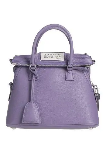 MAISON MARGIELA Calfskin Tote - Purple