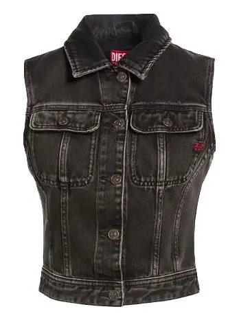 DIESEL® Denim Vest - Black