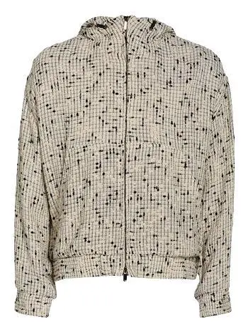 Emporio Armani Casual Tweed Jacket - White