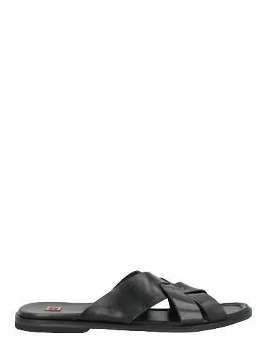 Moma Calfskin Sandals - Black