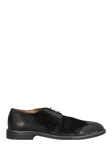 Moma Leather Derby Shoes - Black