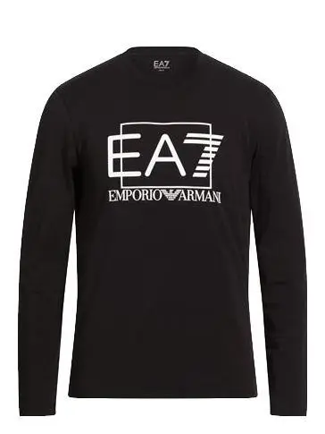 EA7 T-shirt Size Cotton, Elastane - Black