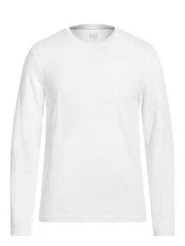 EA7 T-shirt Size Cotton, Elastane - White