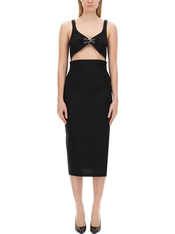 Moschino Slim Fit Dress - Black