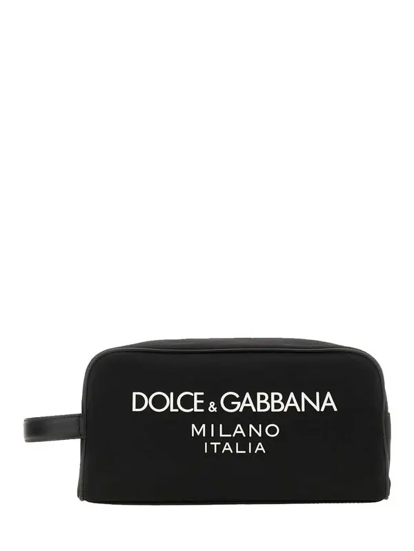 Dolce & Gabbana Logo Pouch - Black