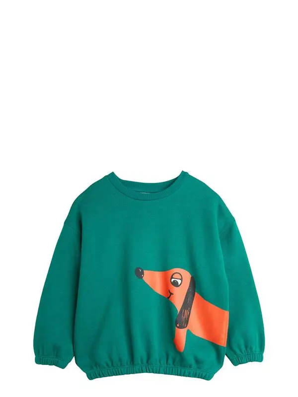 MINI RODINI Dog Sp Sweatshirt - Green