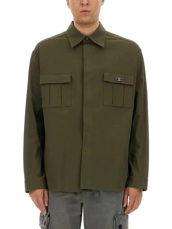 Dolce & Gabbana Shirt With Pockets - Green