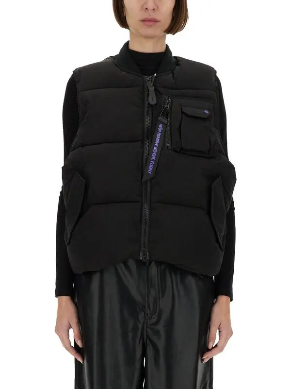 Alpha Industries Sleeveless Ma-1 - Black