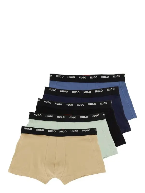 Hugo Pack Of Five Boxer Shorts - Multicolour