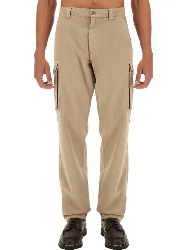 Aspesi Regular Fit Cargo Pants - Beige