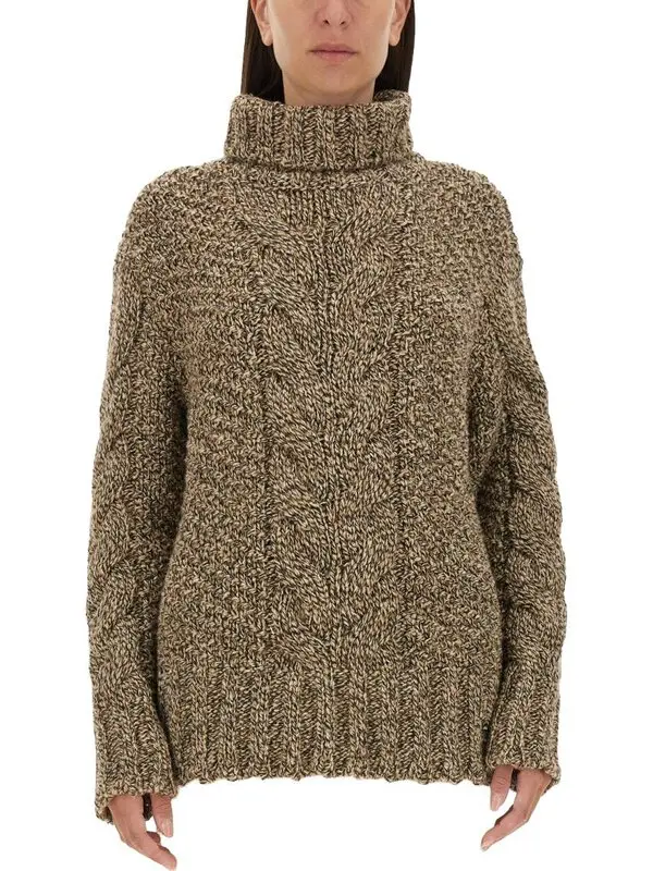 Kiton Oversized Camel Wool Jersey - Brown
