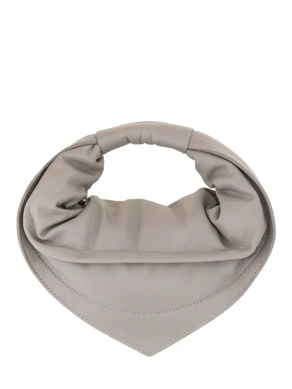 FEDERICO CINA Mini 'tortellino' Handbag - Grey