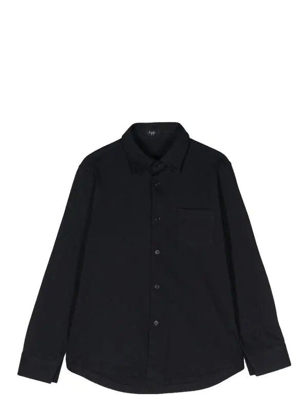IL GUFO Long Sleeve Shirt - Blue