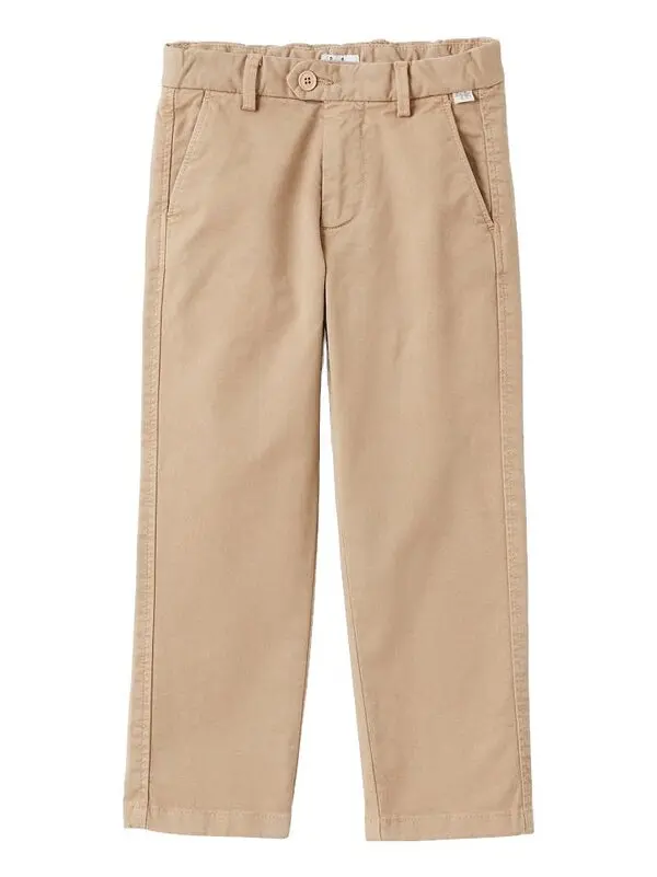 IL GUFO Straight Leg Trousers - Beige