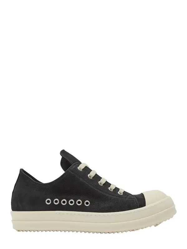 Rick Owens Nubuck Sneakers - Black
