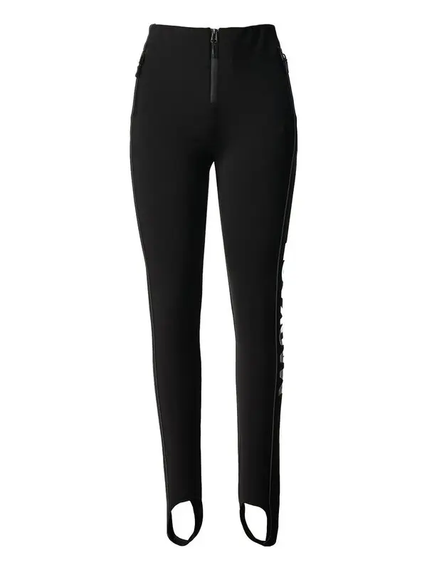 Mackage Bonded Fleece Stirrup Ski Trousers - Black