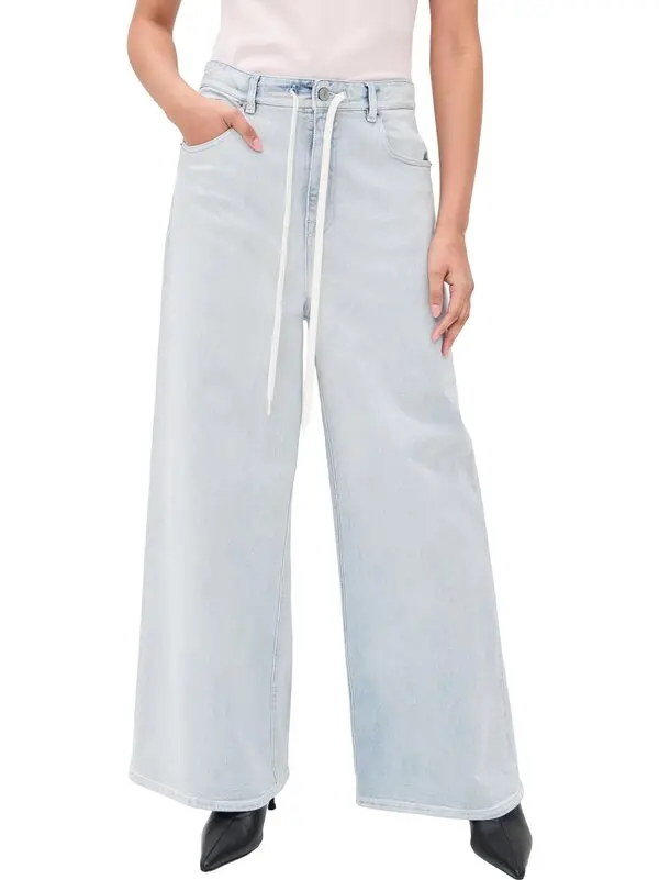 MAISON MARGIELA 5-pocket Denim Pants - Light Blue