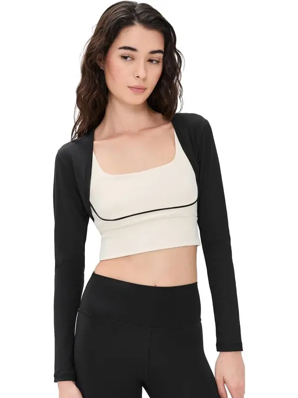 Strut This Activewear Bolero - Black