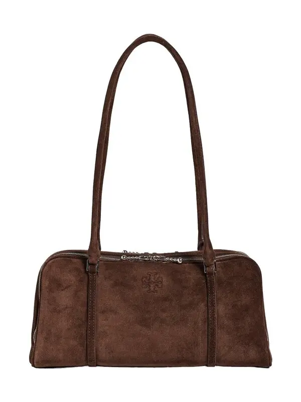 Tory Burch Small Satchel - Dark Cocoa