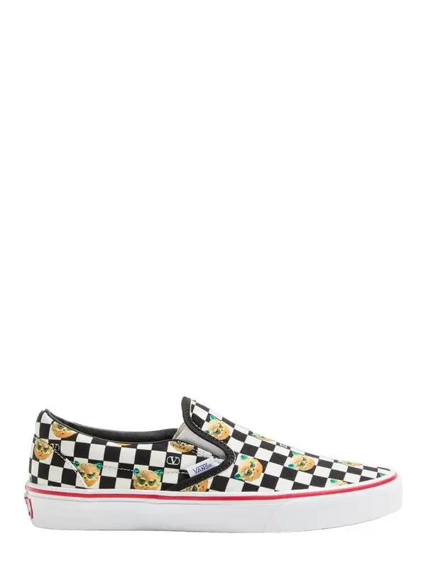 Valentino Garavani X Vans Slip-on Sneakers - Black/white