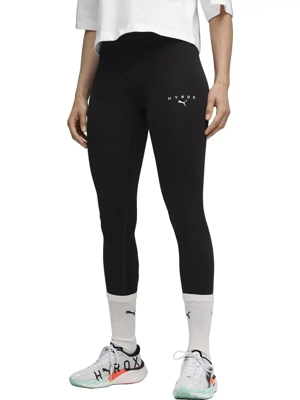 PUMA X Hyrox Shapeluxe High-waist 7/8 Training Tights - Black