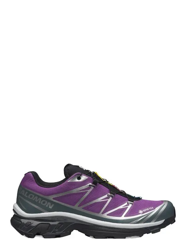 SALOMON Xt-6 Gore-tex Sneakers - Concord Grape/stormy Weather/footwear Silver