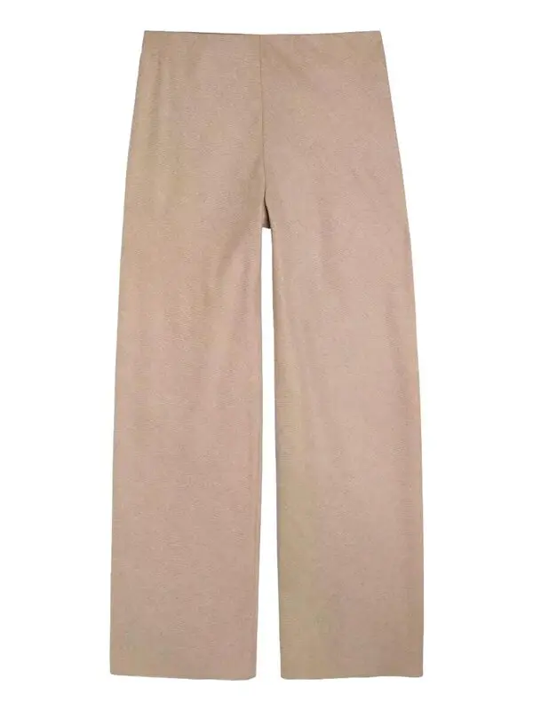 Vince Wide-leg Trousers - Neutrals