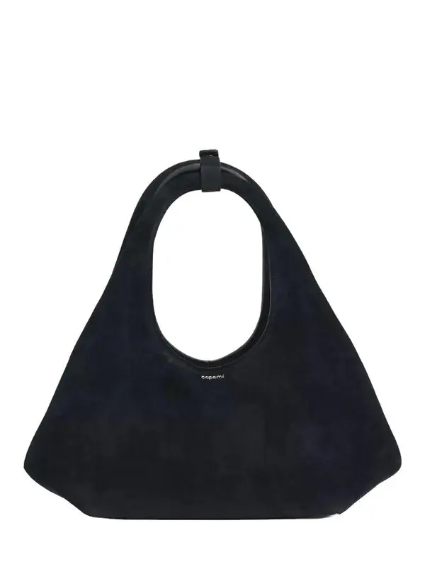 Coperni Mini Folded Leather Tote Bag - Black