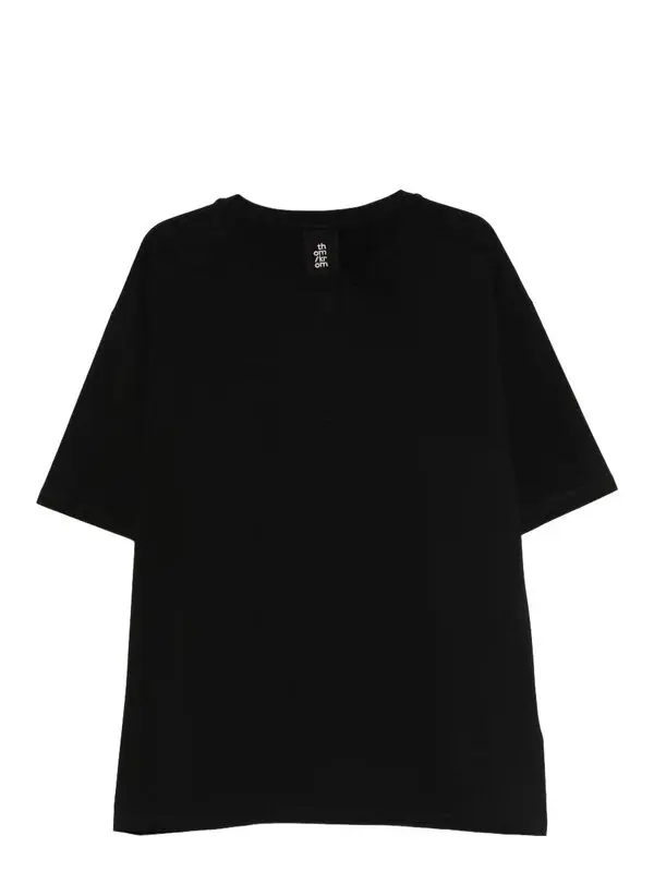 THOM KROM Printed T-shirt - Black