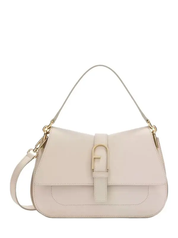 Furla M Flow Buckle Tote Bag - Neutrals