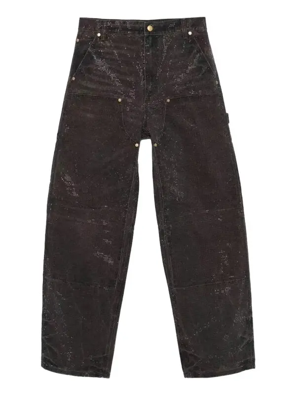 Alexander Wang Riveted Jeans - Brown