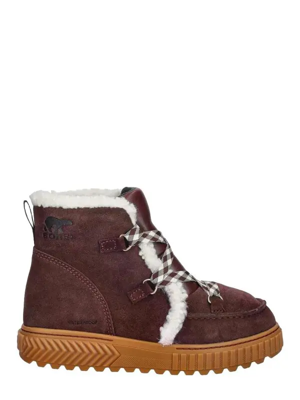 Sorel Ona Ave Lace-up Boots - Red