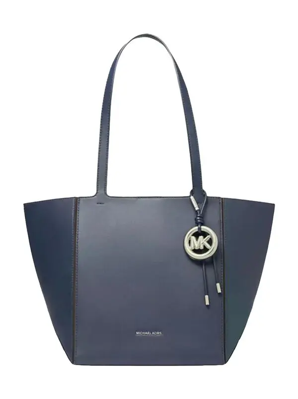 Michael Kors Jordi Leather Tote - Blue
