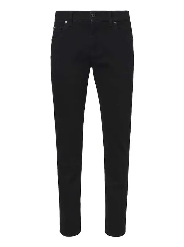 Dolce & Gabbana Slim Jeans - Black